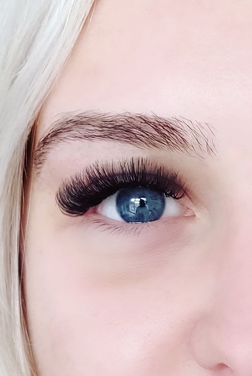 Professional eyelash extensions in - Mystique Lashes Coventry